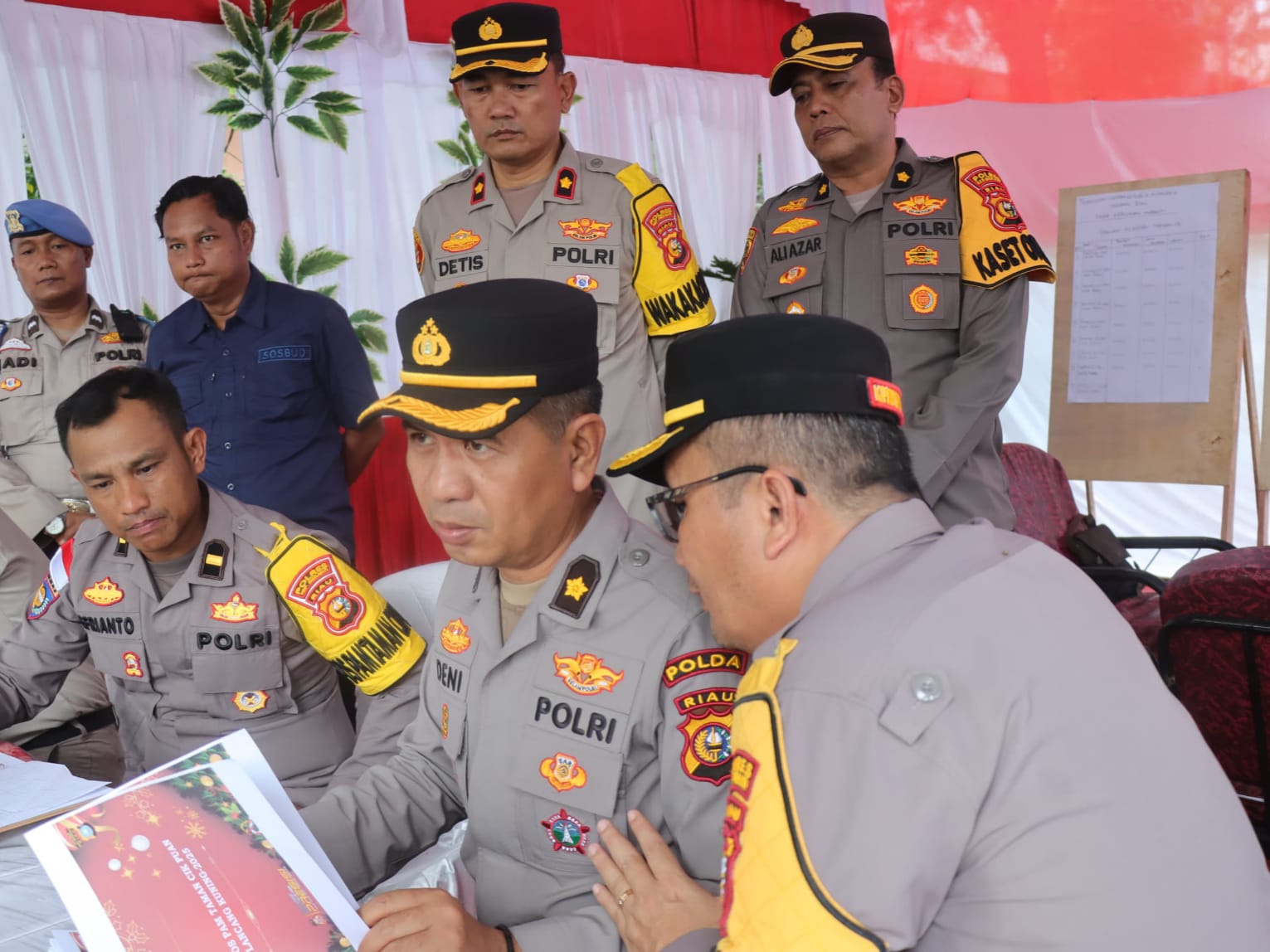 Tim Was Ops Itwasda Polda Riau Cek Langsung Operasi Lilin 2025 di ...